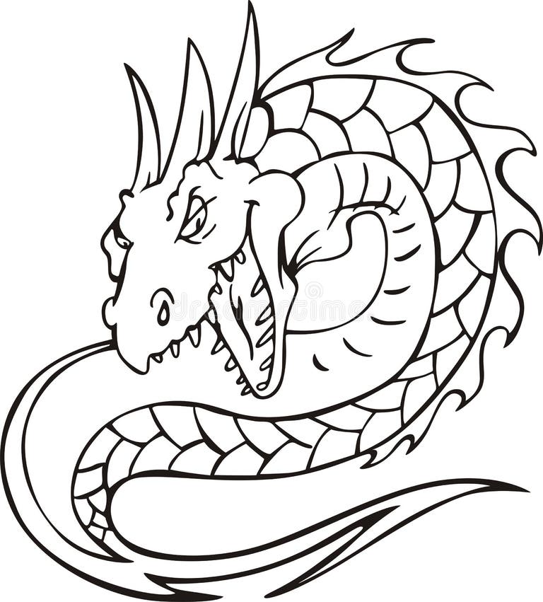 Serpent Dragon Vector Stock Illustrations – 4,154 Serpent Dragon Vector ...