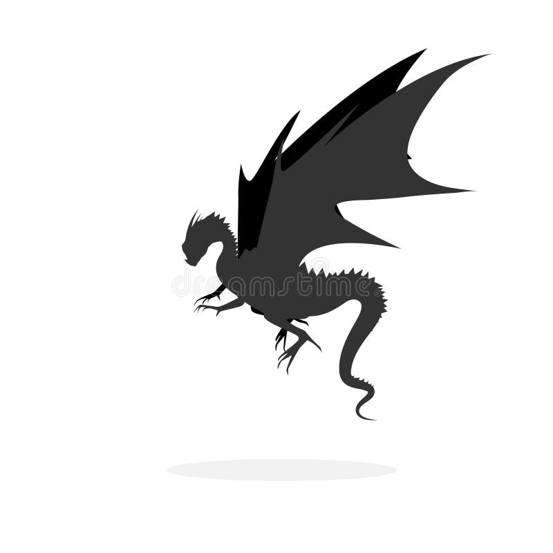 Dragon sign - illustration stock illustration. Illustration of isolated ...