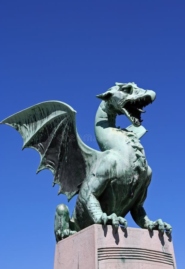 Dragon on the Side of City Hall in Munich, Germany Stock Photo - Image ...