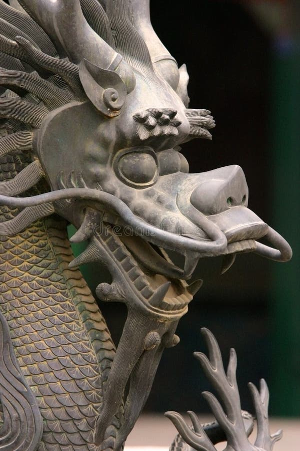 Dragon Statue stock photo. Image of china, design, sculpture - 22949182