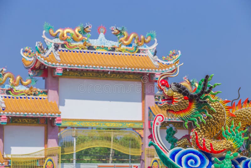 Dragon stock image. Image of statue, power, asian, symbol - 39165903