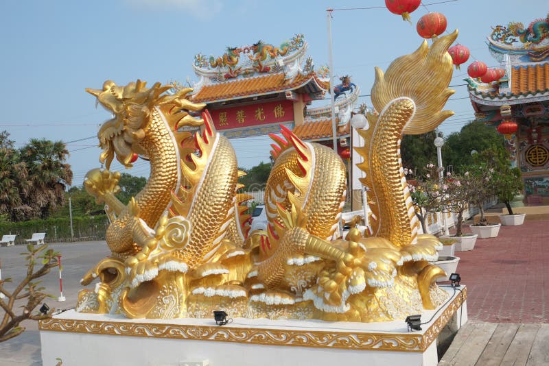 Dragons turn stock photo. Image of design, statue, asia - 101155408
