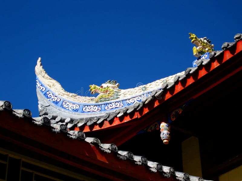 Dragon temple stock photo. Image of temple, taoism, buddhism - 539698