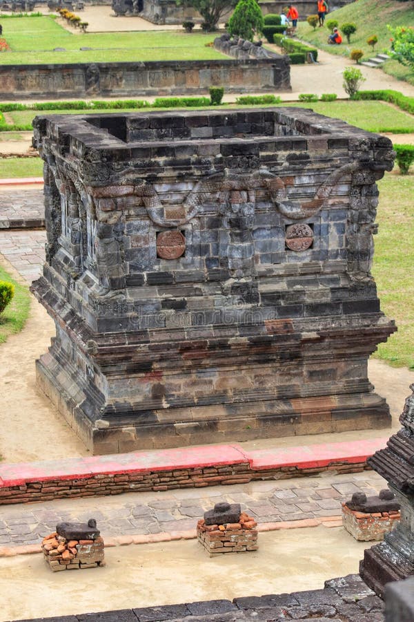 The Dragon Temple is in the Penataran Temple Complex. Editorial Photo ...