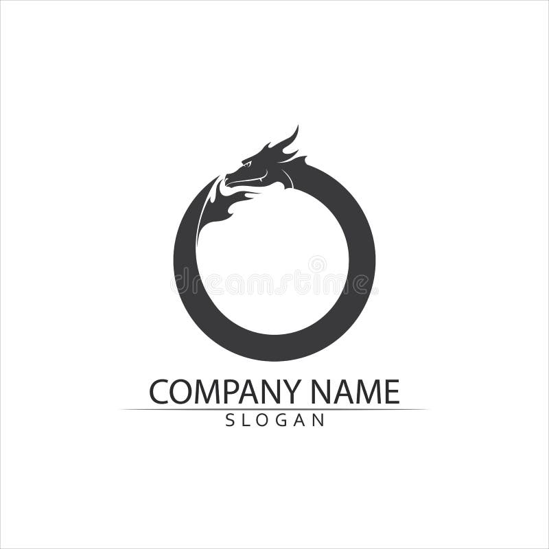 Dragon Vector Icon Illustration Stock Vector - Illustration of ...