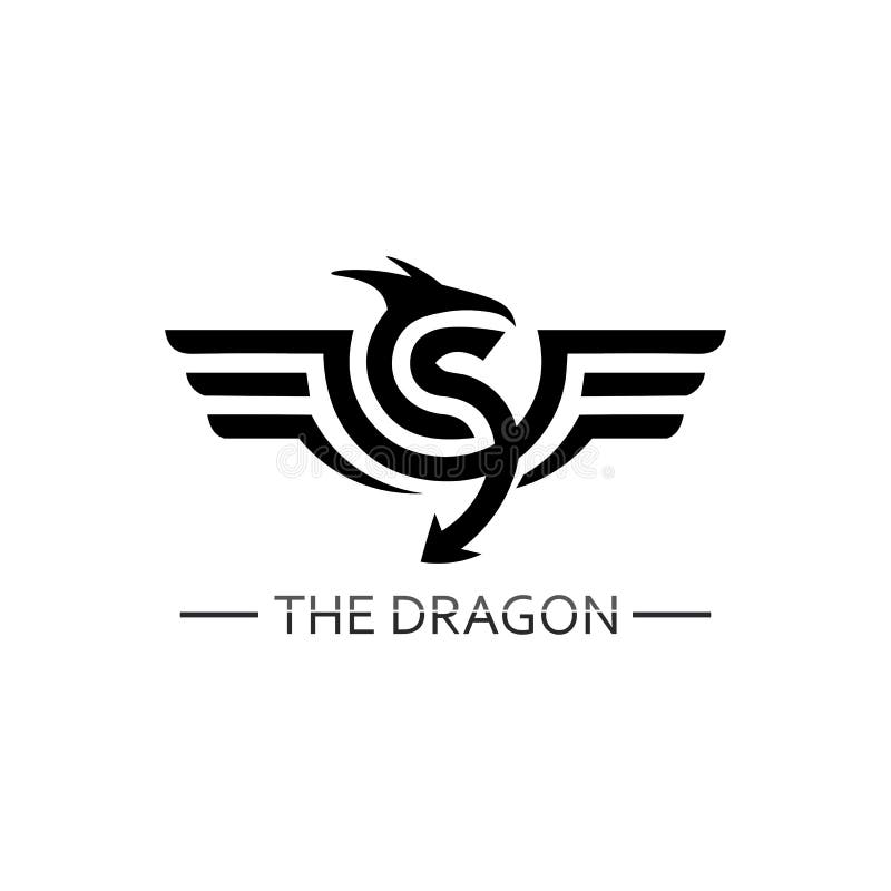 Dragon Vector Icon Illustration Stock Illustration - Illustration of ...