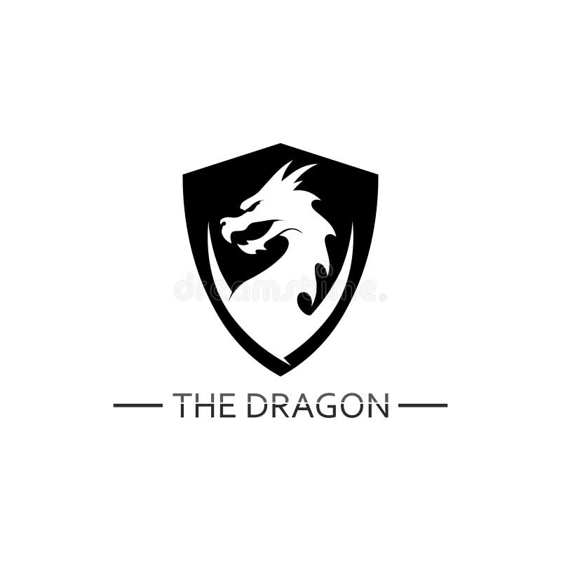 Dragon Vector Icon Illustration Stock Illustration - Illustration of ...