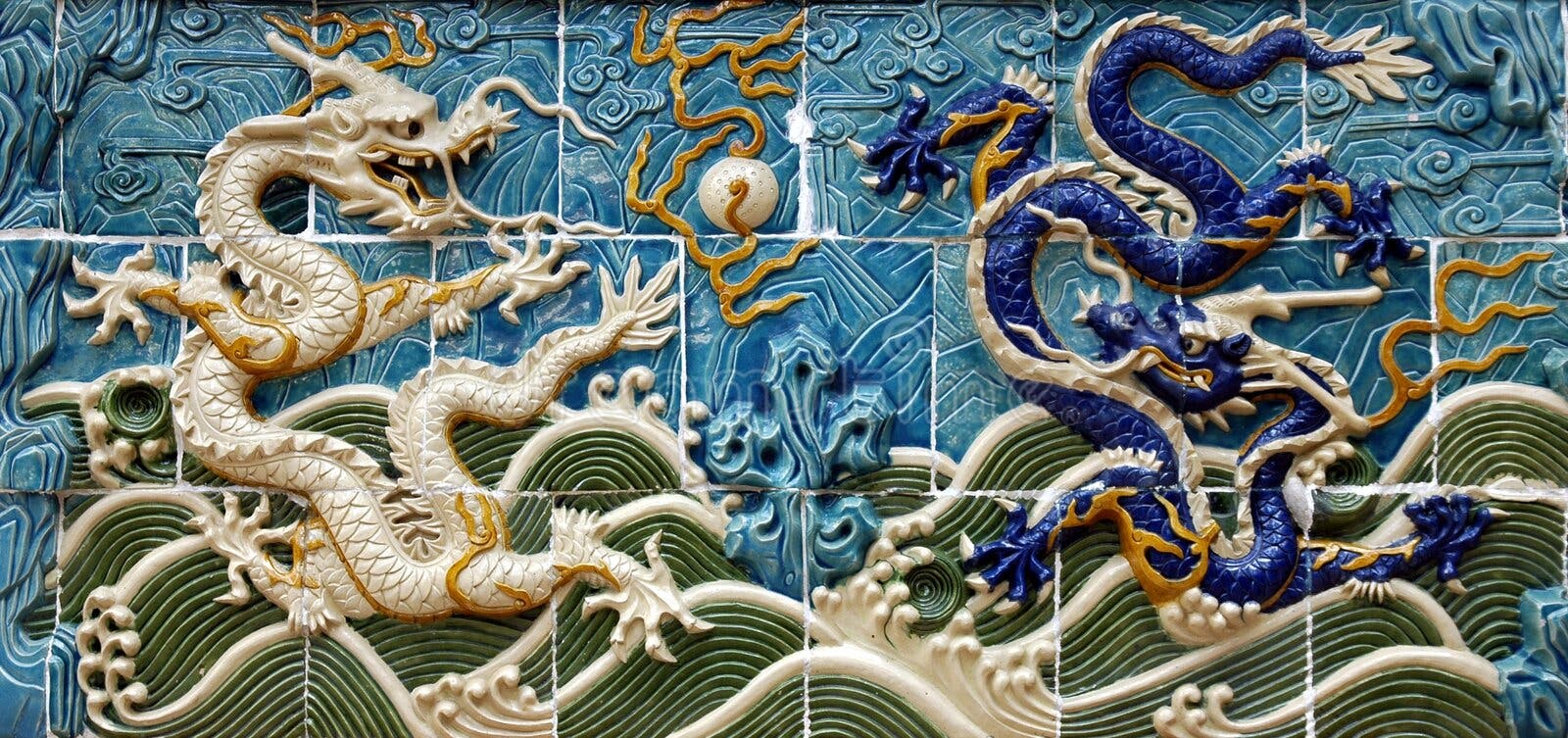 Dragon Mural 1 stock photo. Image of ancient, kingdom, religion - 629468