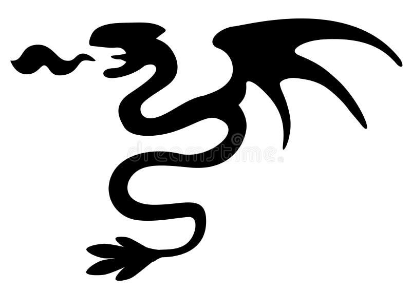 Wyrm Stencil Stock Illustrations – 1 Wyrm Stencil Stock Illustrations ...