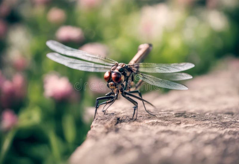 Dragonfly 3d Robot Three-dimensional Technology Futuristic Future ...