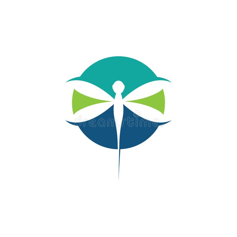 Dragonfly Logo Design Modern and Elegant Minimalist Color Style ...