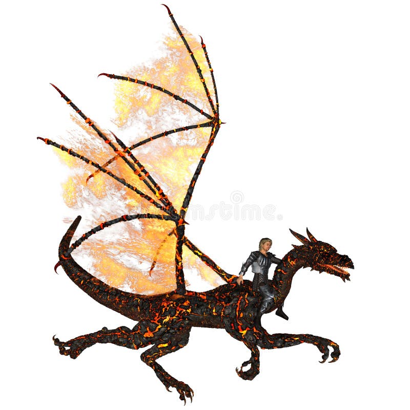 Dragonmaster stock illustration. Illustration of fairytale - 18646385
