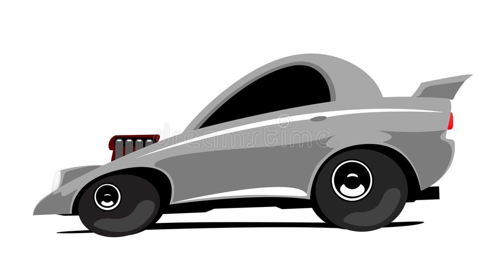 Cartoon Dragster Vector Stock Illustrations – 231 Cartoon Dragster ...