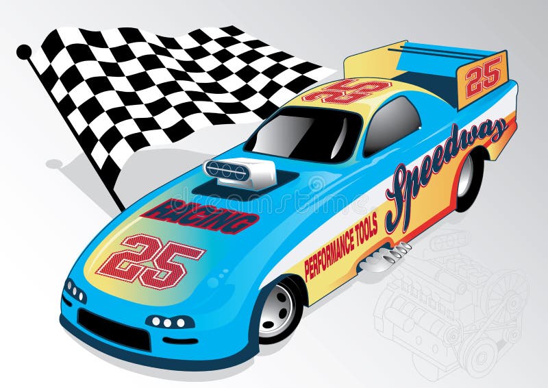 Dragster Stock Illustrations – 1,232 Dragster Stock Illustrations ...