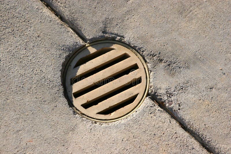 Drain stock photo. Image of empty, basin, bars, drainage - 135452