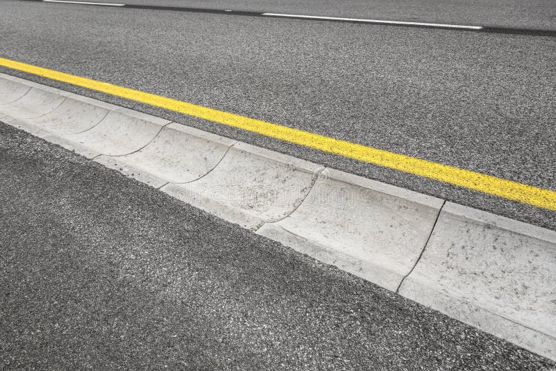 Drain Channel on the Asphalt Road. Stock Photo - Image of heavy, inlet ...