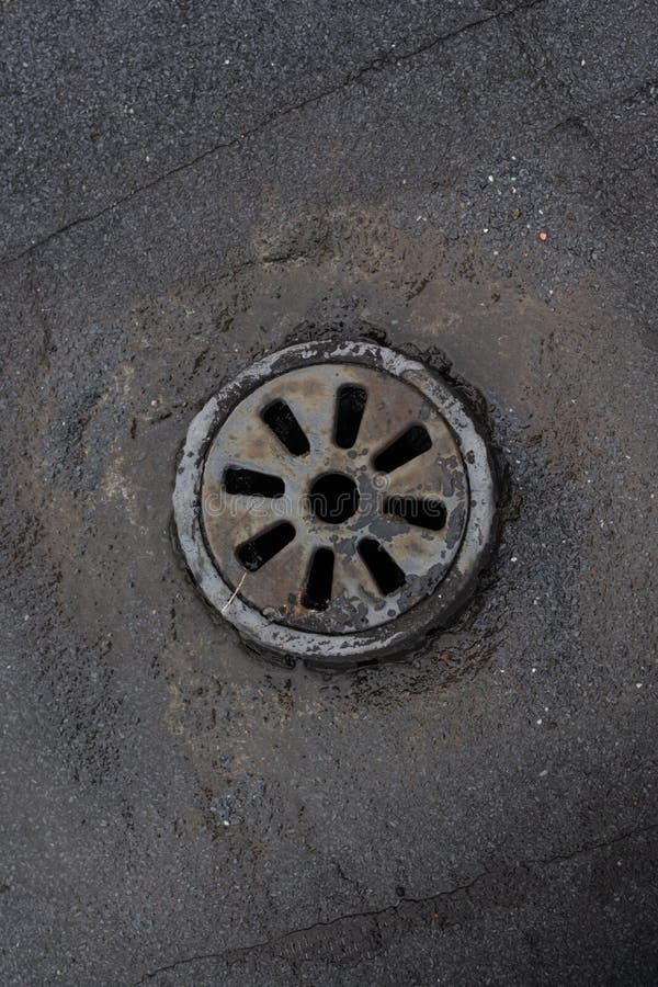 A Drain Channel To Remove Water from the Roof. Stock Photo - Image of ...