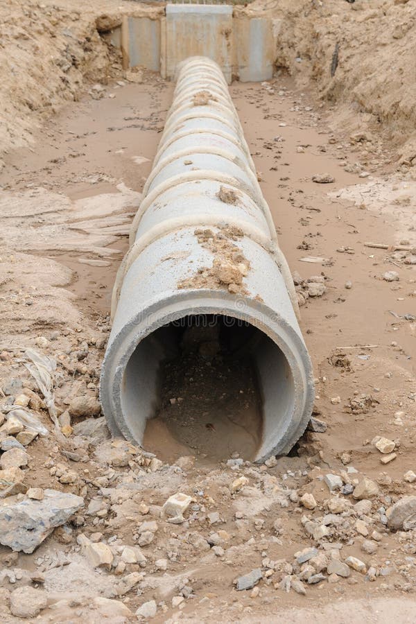 Concrete Drainage Pipe Under Road Stock Images - Download 231 Royalty ...