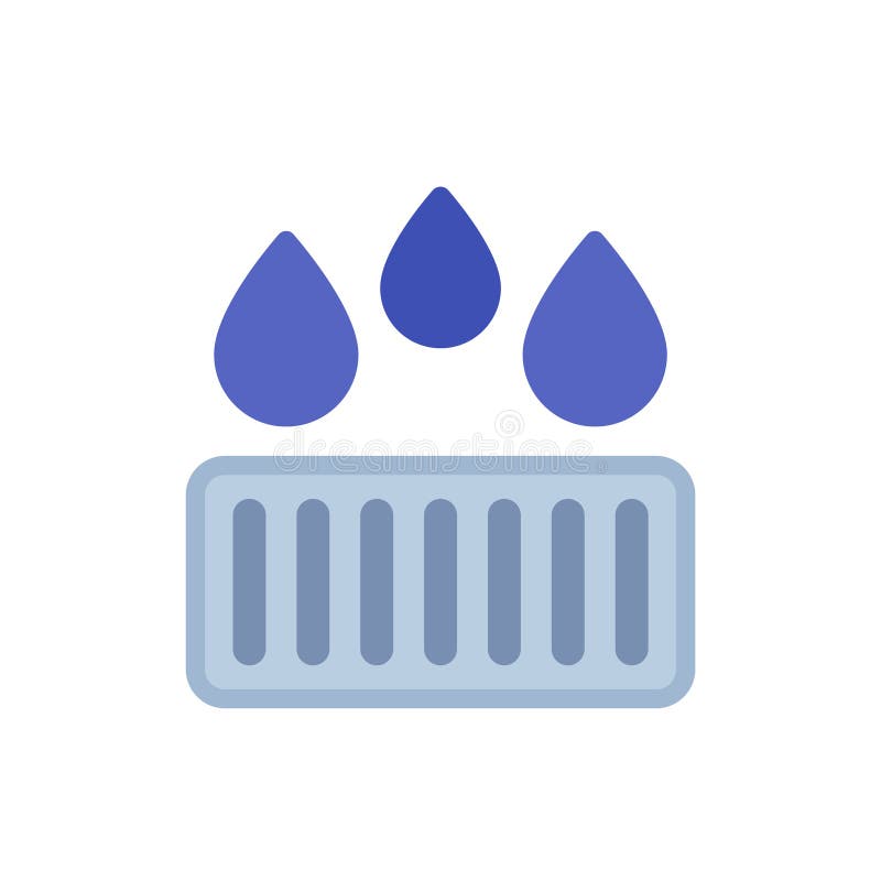 Drain or Drainage Line Icon Stock Illustration - Illustration of ...