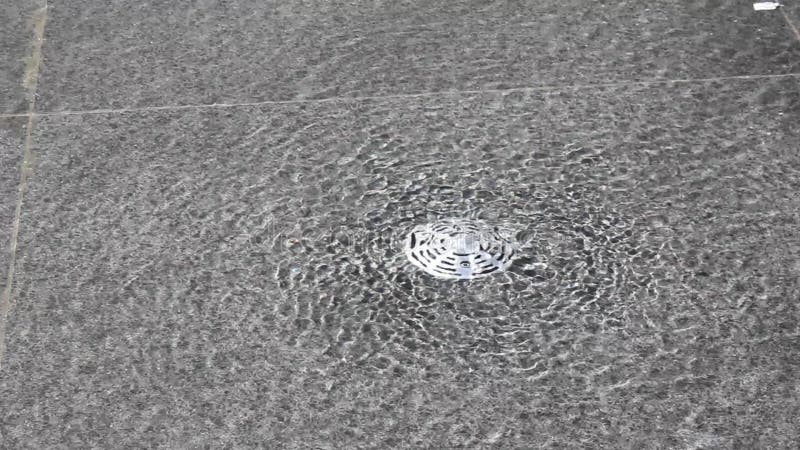 Drain hole stock footage. Video of architectural, shiny - 59660482