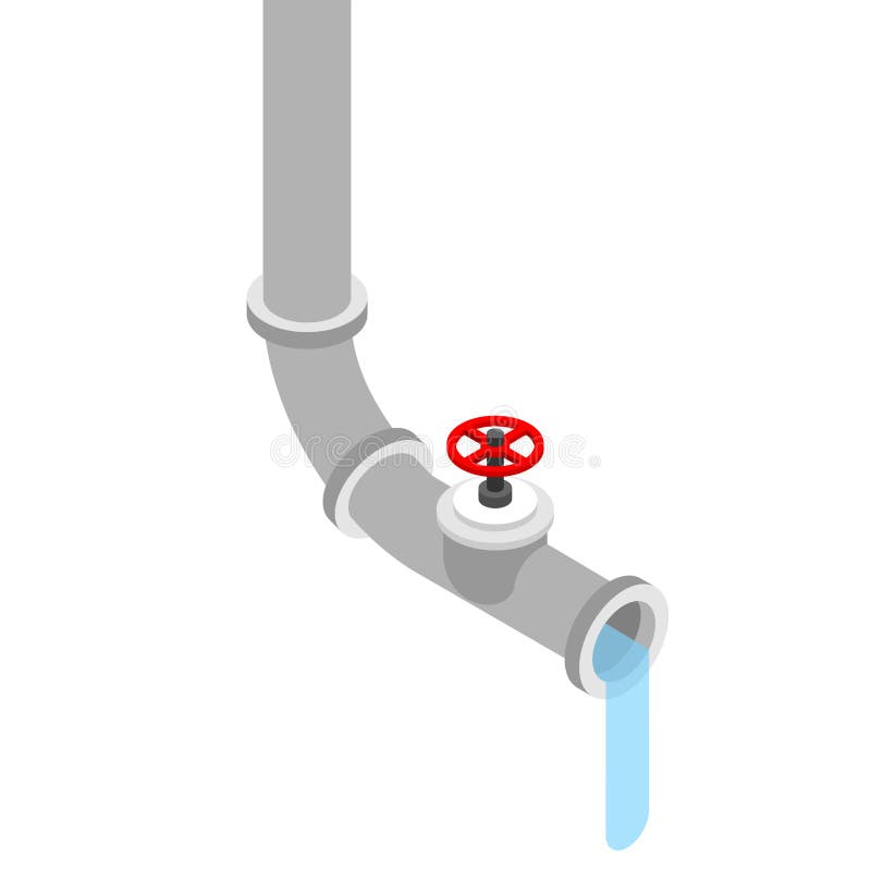 Water drain pipe stock illustration. Illustration of joint - 14078427