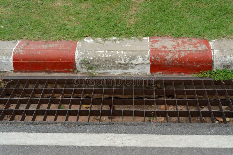 Drain sanitary sewer stock photo. Image of concrete, flow - 92036226