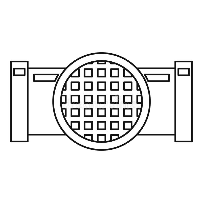 Drain System Icon Outline Style Stock Illustrations – 519 Drain System ...