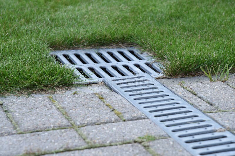 Drain System Landscape Pavement Drainage Storm Water with Galvanized ... Drain System Landscape Pavement Drainage Storm Water with Galvanized ...