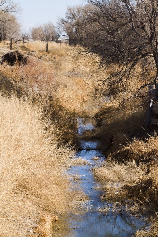 Drainage ditch stock image. Image of drought, fine, material - 29176315