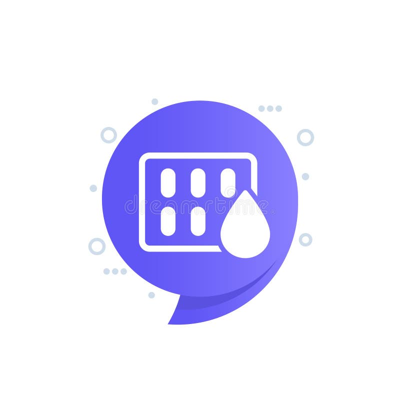 Drain or Drainage Icon, Vector Sign Stock Vector - Illustration of ...