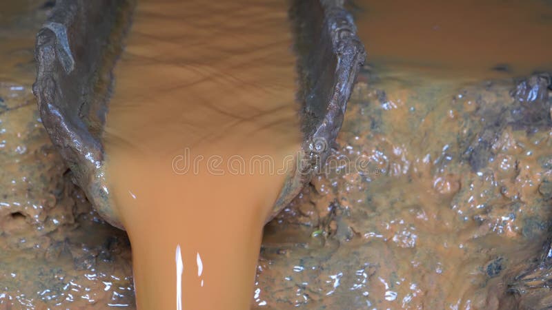 Drainage System in Sewer Tunnel Stock Video - Video of outlet, ditch ...