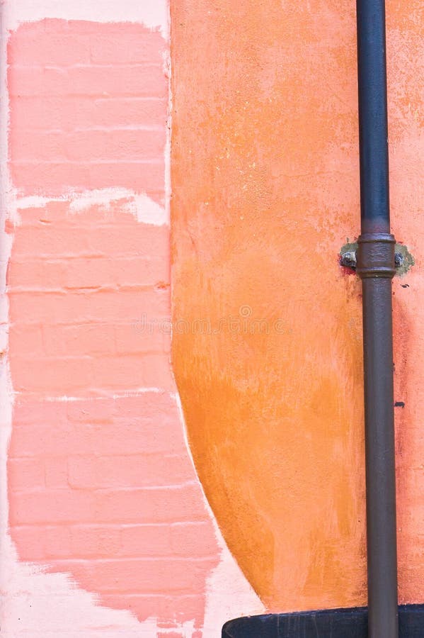 Drainpipe stock photo. Image of wall, downpipe, drainage - 45498436