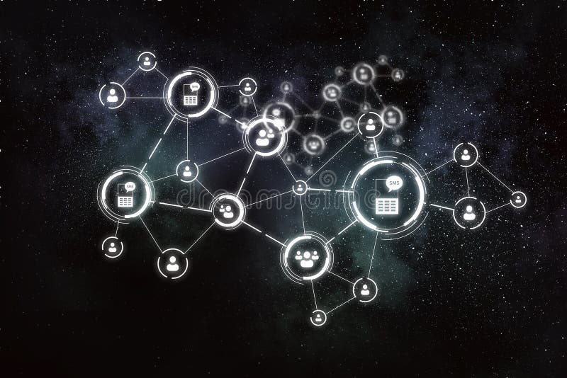 Social Networking Background Stock Image - Image of social, graphic ...