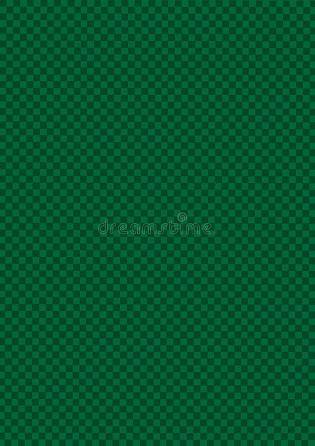 Drak Green Checkered Pattern. Stock Illustration - Illustration of ...