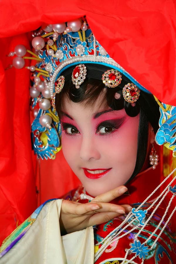 Drama actress stock photo. Image of expression, happy - 3870978