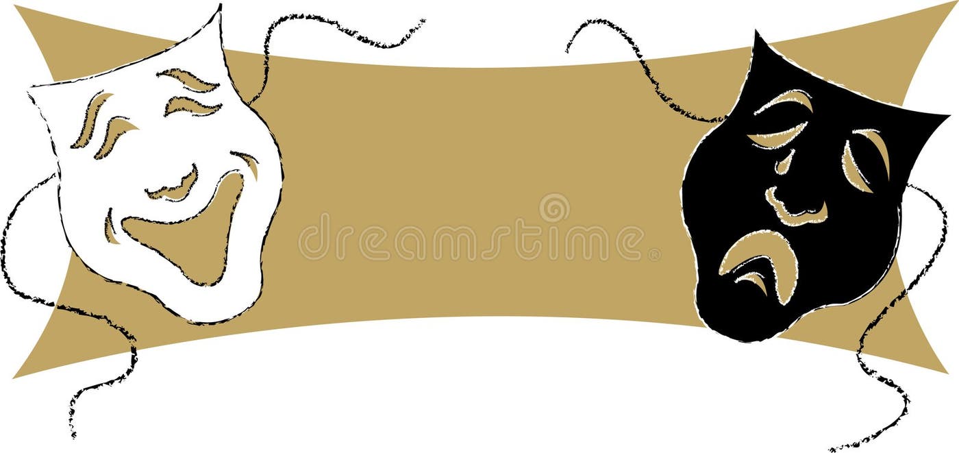 Drama Drawing Masks Stock Illustrations – 385 Drama Drawing Masks Stock ...