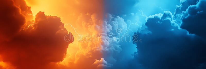 A Dramatic Abstract Background Illuminated by Dramatic Lighting and a ...