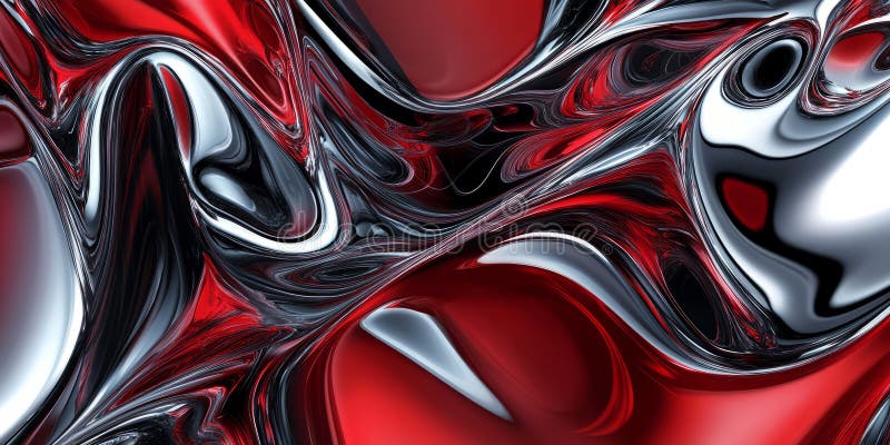 A Dramatic Abstract Background Using Three Bold Colors--deep Crimson ...