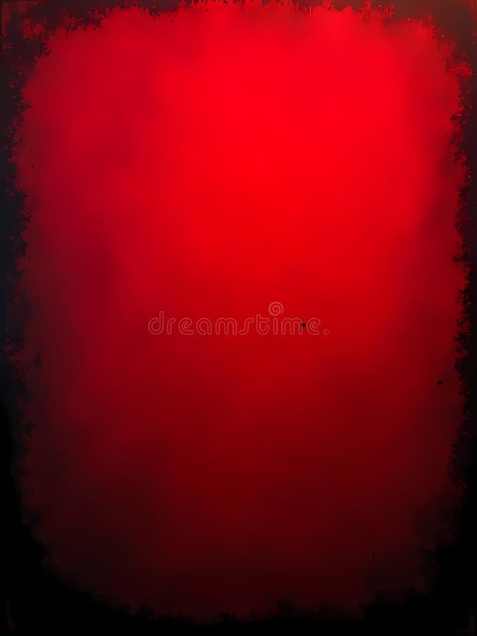 A Dramatic, Abstract Red Background with a Blurred Gradient and Dark ...