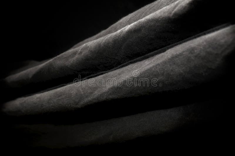 Dramatic Angled Black Background Cloth in Perspective Stock Image ...