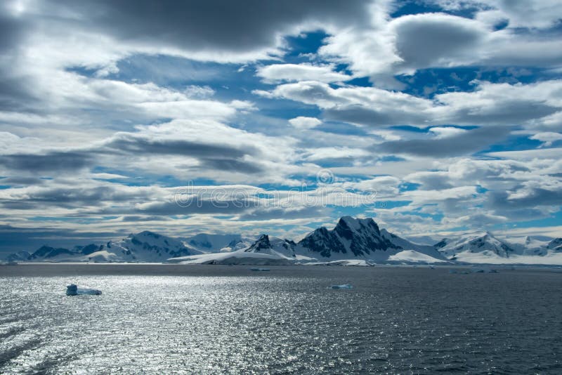 Inhospitable Antarctica stock image. Image of blue, ocean - 19765235