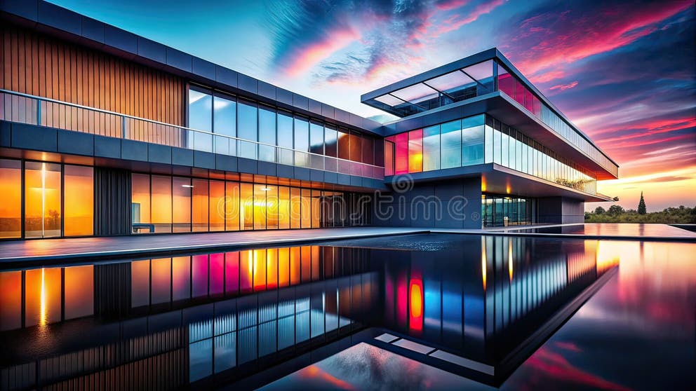 Dramatic Architectural Header Design a Dark Grainy Background for ...