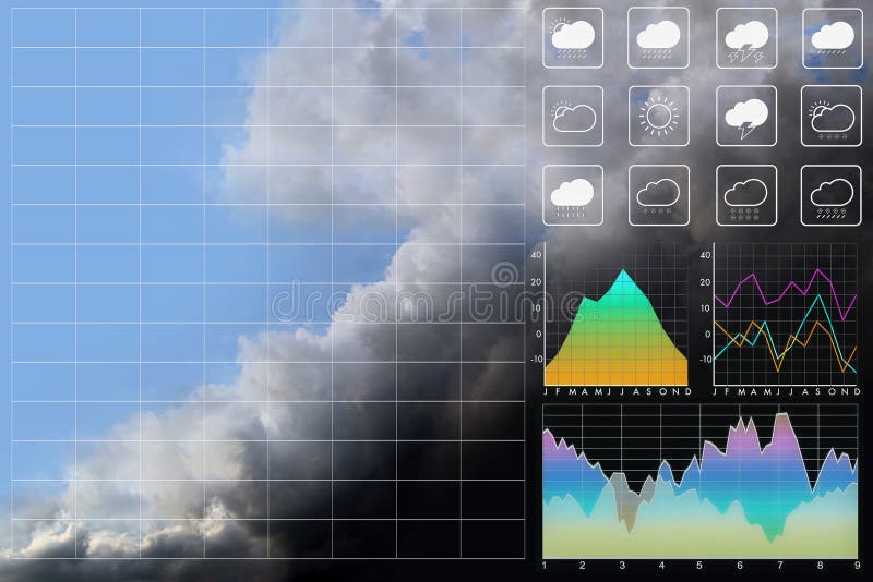 Dramatic Atmosphere Panorama Background View of Summer Monsoon Tropical ...