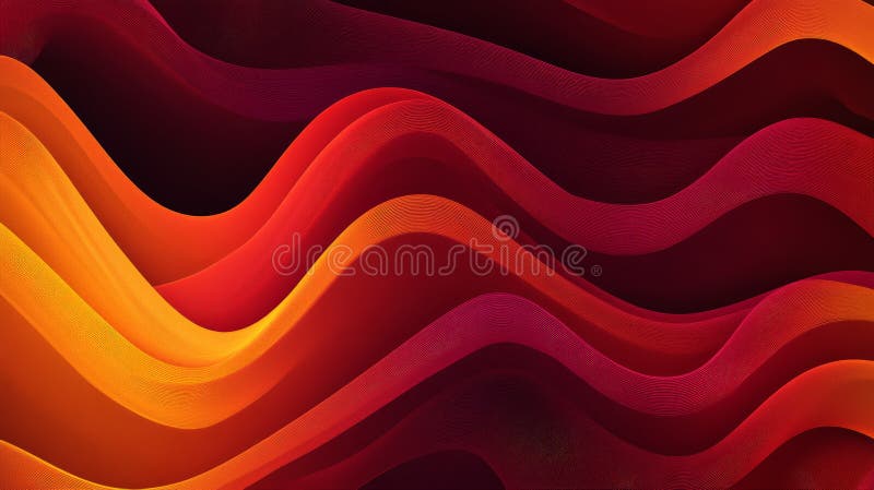A Dramatic Background with Gradient Wavy Shapes Transitioning from Deep ...