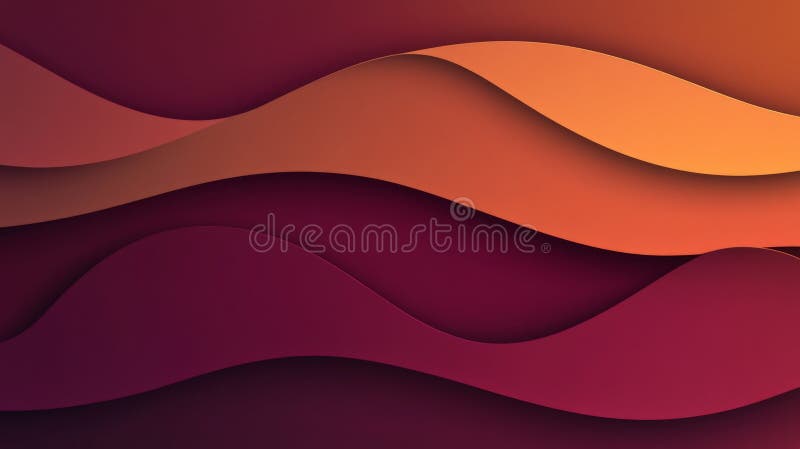 A Dramatic Background with Gradient Wavy Shapes Transitioning from Deep ...
