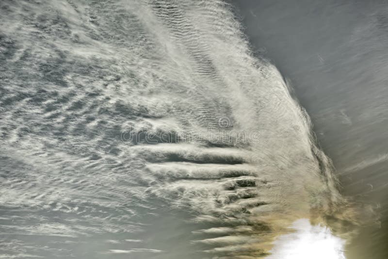 Dramatic Background Space of Sky and Artistic Clouds Stock Photo ...