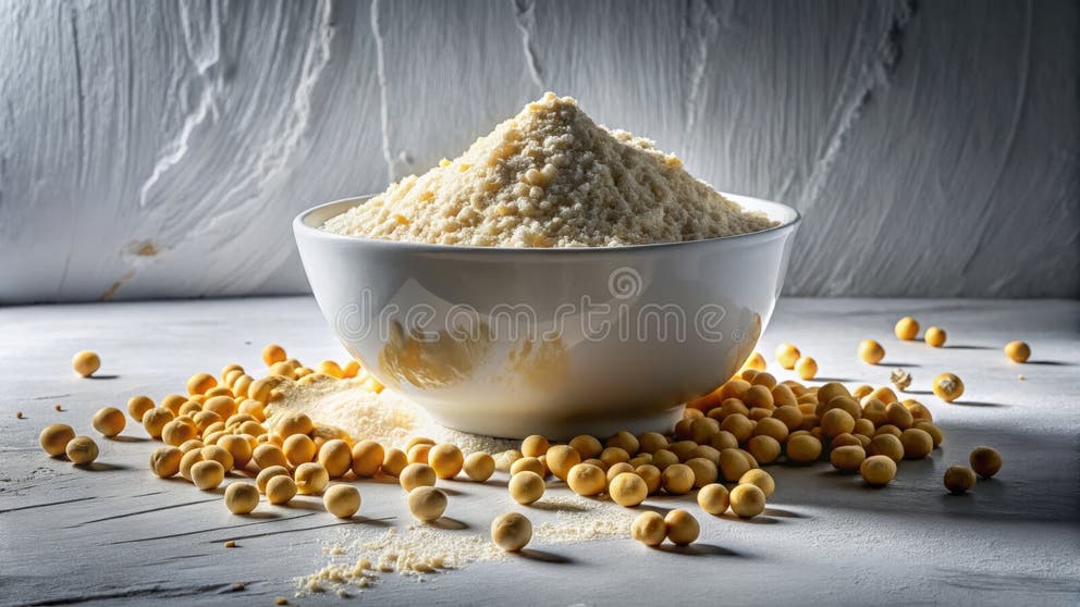Dramatic Backlit Silhouette of Chickpeas in Bowl a Visual Feast for ...