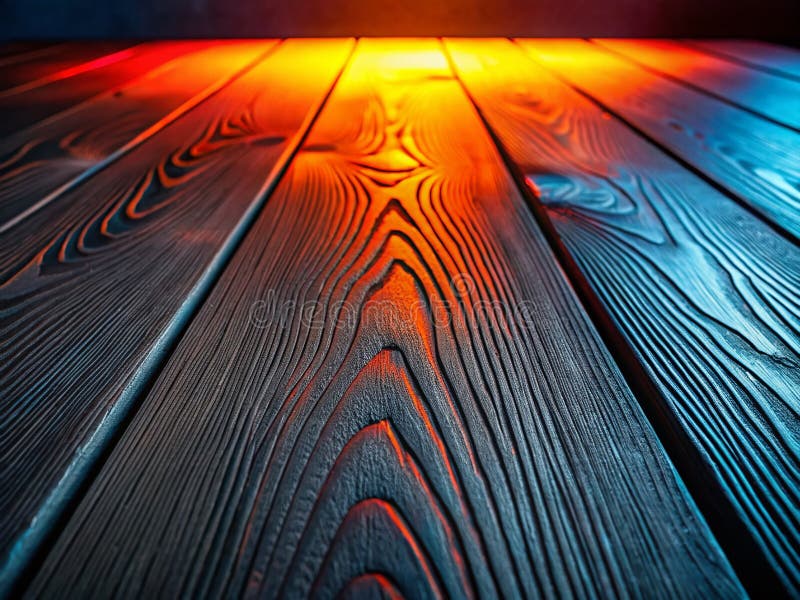 Dramatic Backlit Texture of Dark Gray Artificial Wood a Striking ...