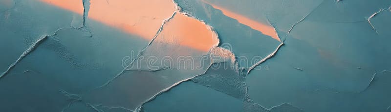 Dramatic Backlit Venetian Plaster Showcasing Rough Texture Against a ...