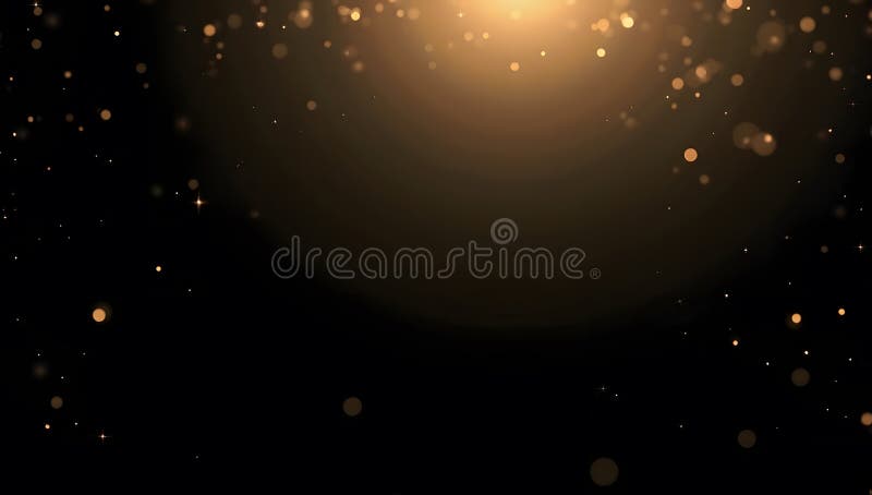 Dramatic Black and Gold Luxury Background with Shimmering Glamorous ...